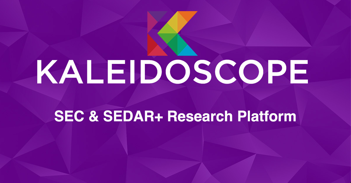 AI-Powered Research | Kaleidoscope - Smart SEC Analysis